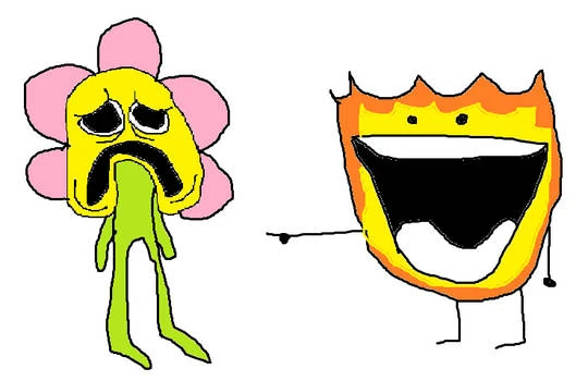 Firey bullies flower | Fandom