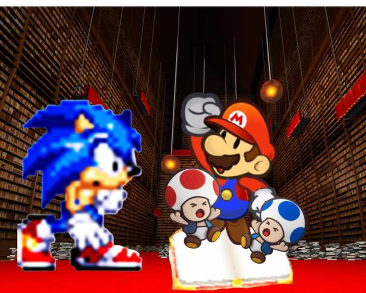 Paper Mario vs Archie Sonic Sprite Render | Fandom