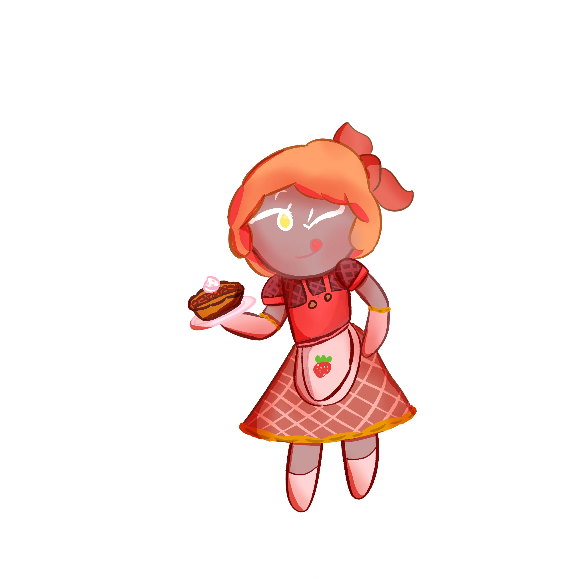 Meet strawberry pie cookie! A cookie oc! | Fandom