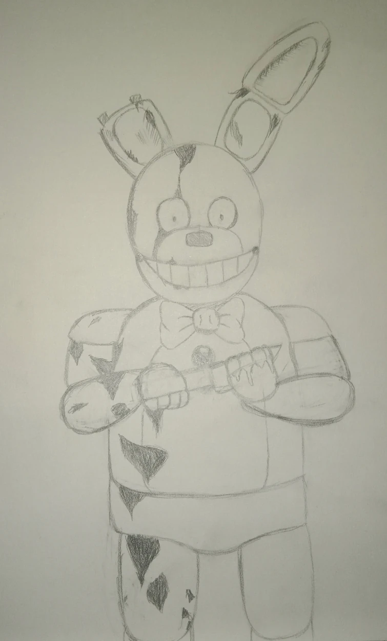 Fnaf Movie Spring Bonnie Drawing | Fandom