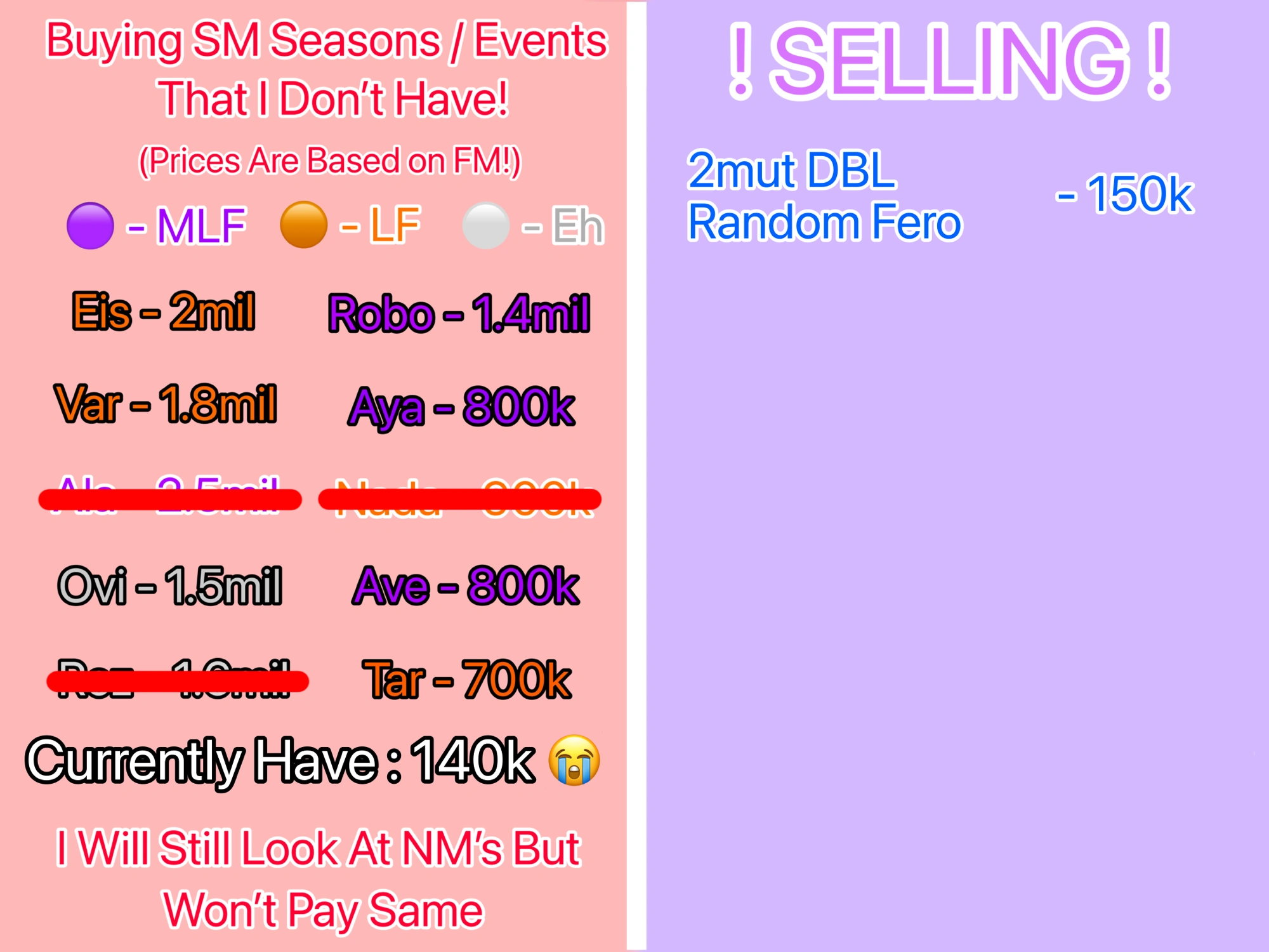 SWAPPING - SELLING | Fandom