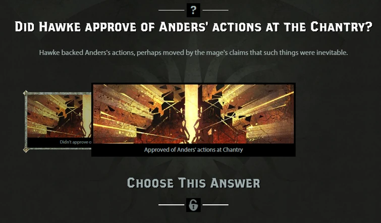 Anders in Dragon Age Keep | Fandom