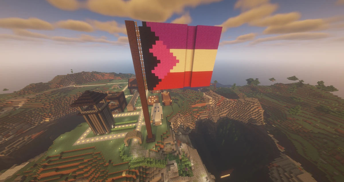 Wysteria flag | Aidyn SMP Wiki | Fandom