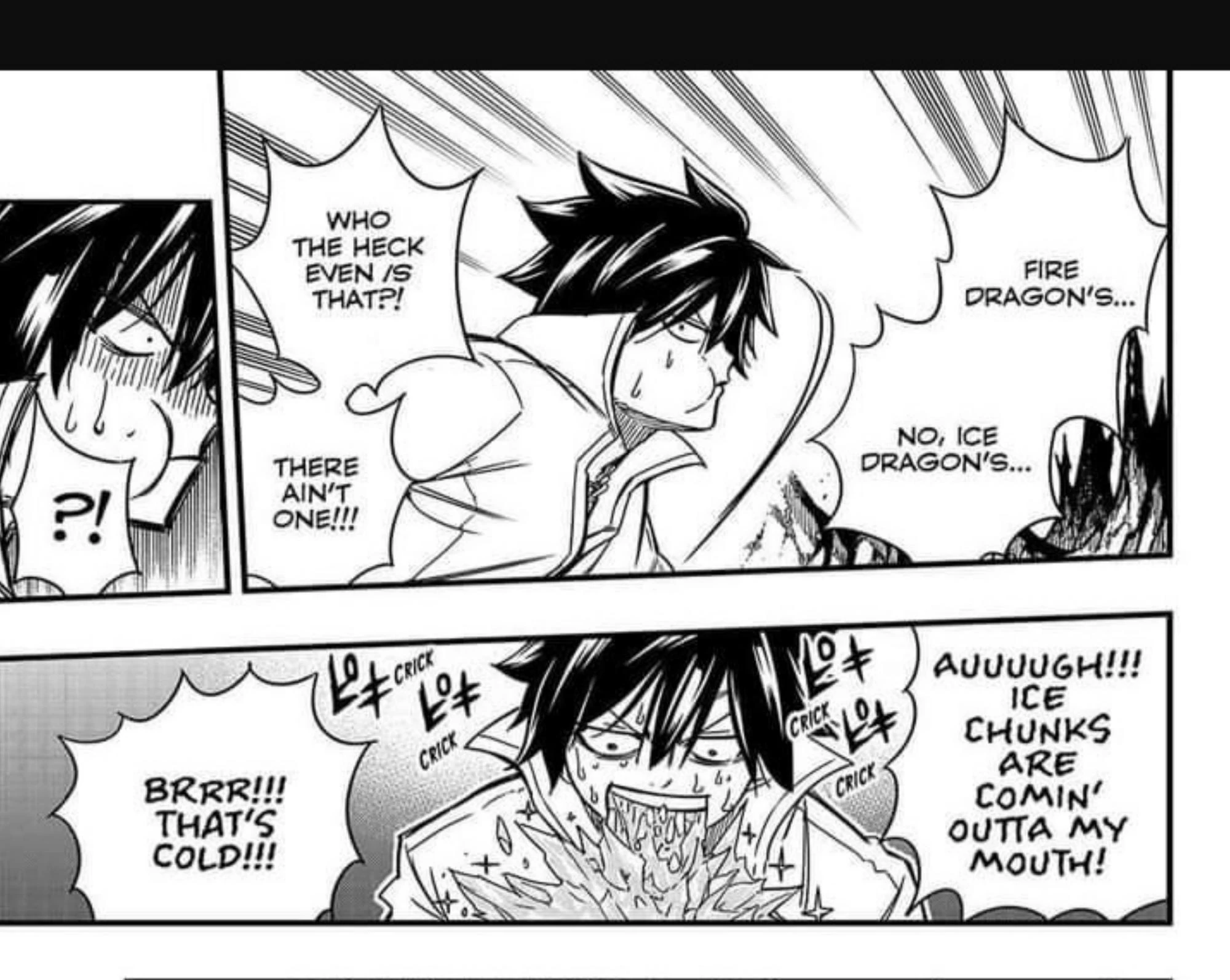 I guess this will be the closest thing we'll get to an ice dragon ...