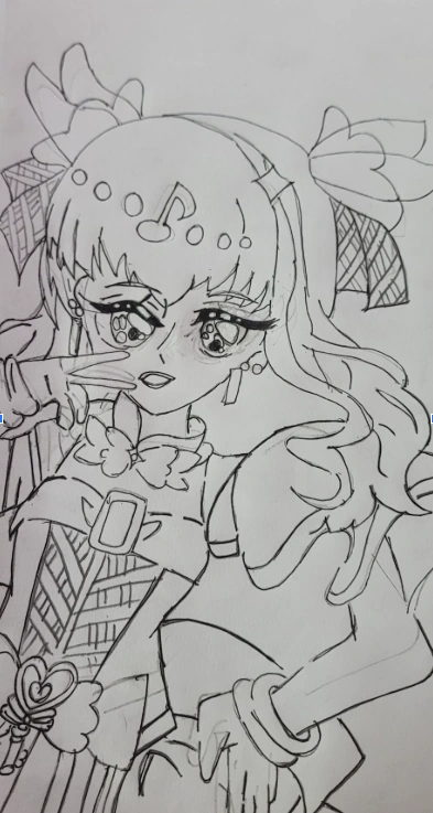 Cure Zukyoon Sketch! | Fandom