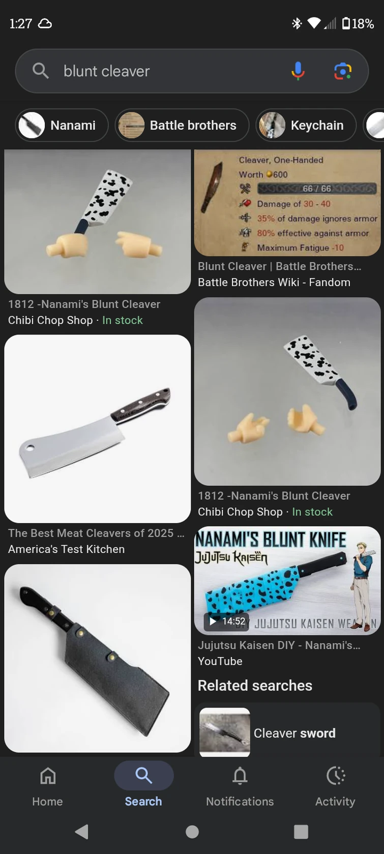 Nanami's CLEAVER | Fandom