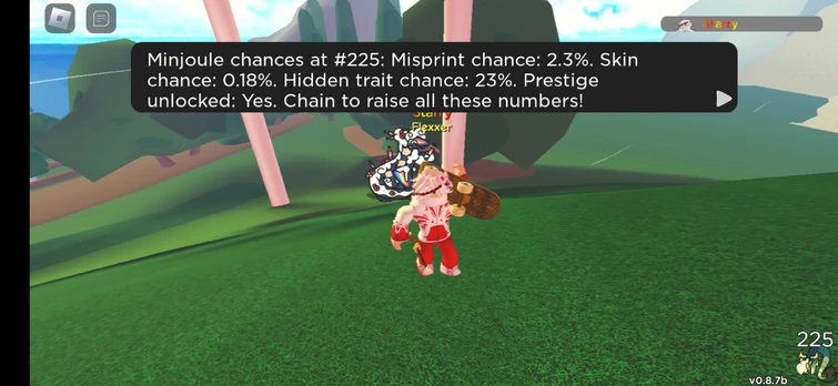 Finally started continuing my Minjoule chain | Fandom