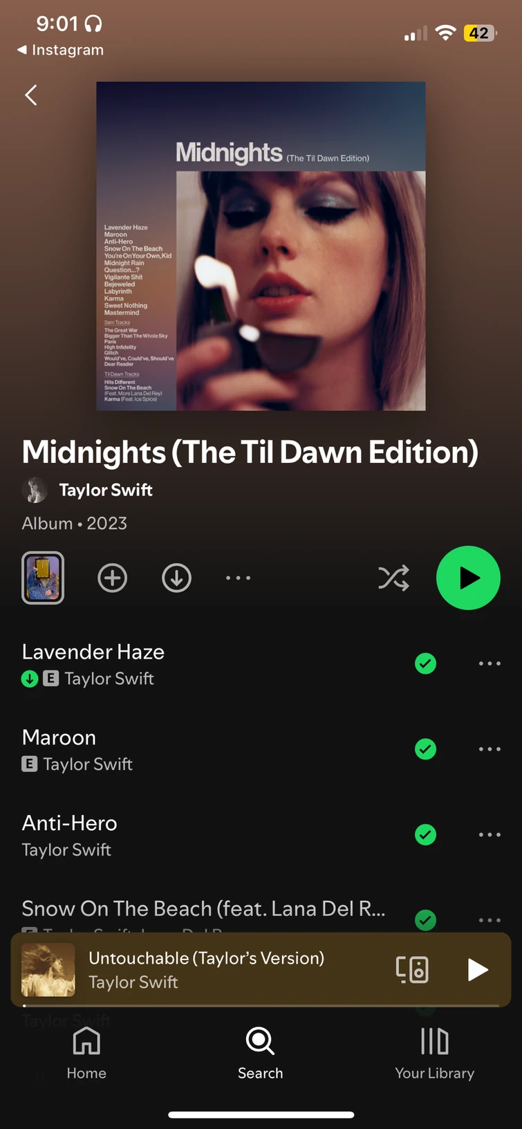 and when midnights (till dawn edition) is an easter egg for ts12 then ...