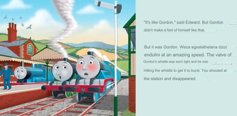 Gordon Story Library book but translated. | Fandom
