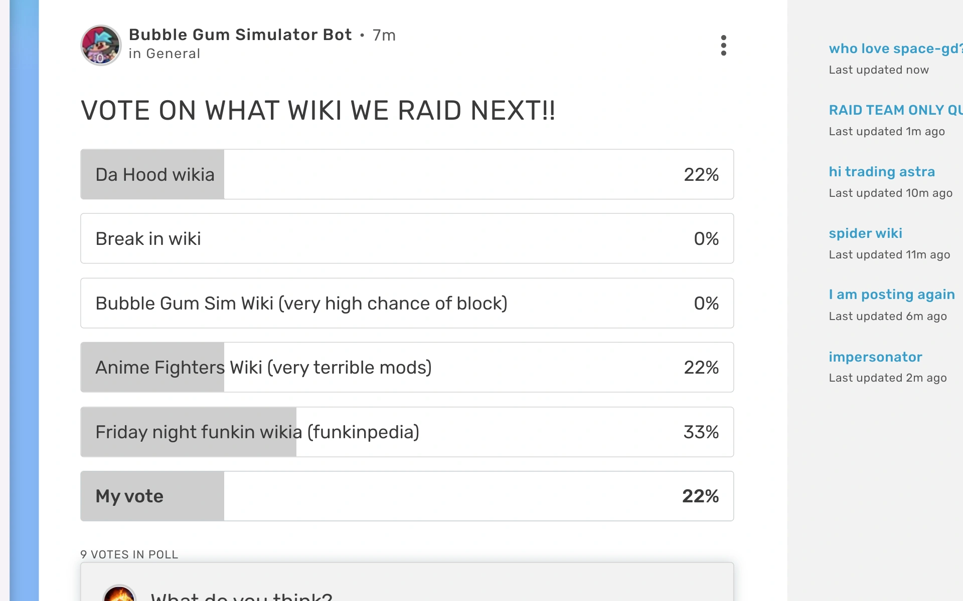 guys yall gonna get raided ;-; | Fandom