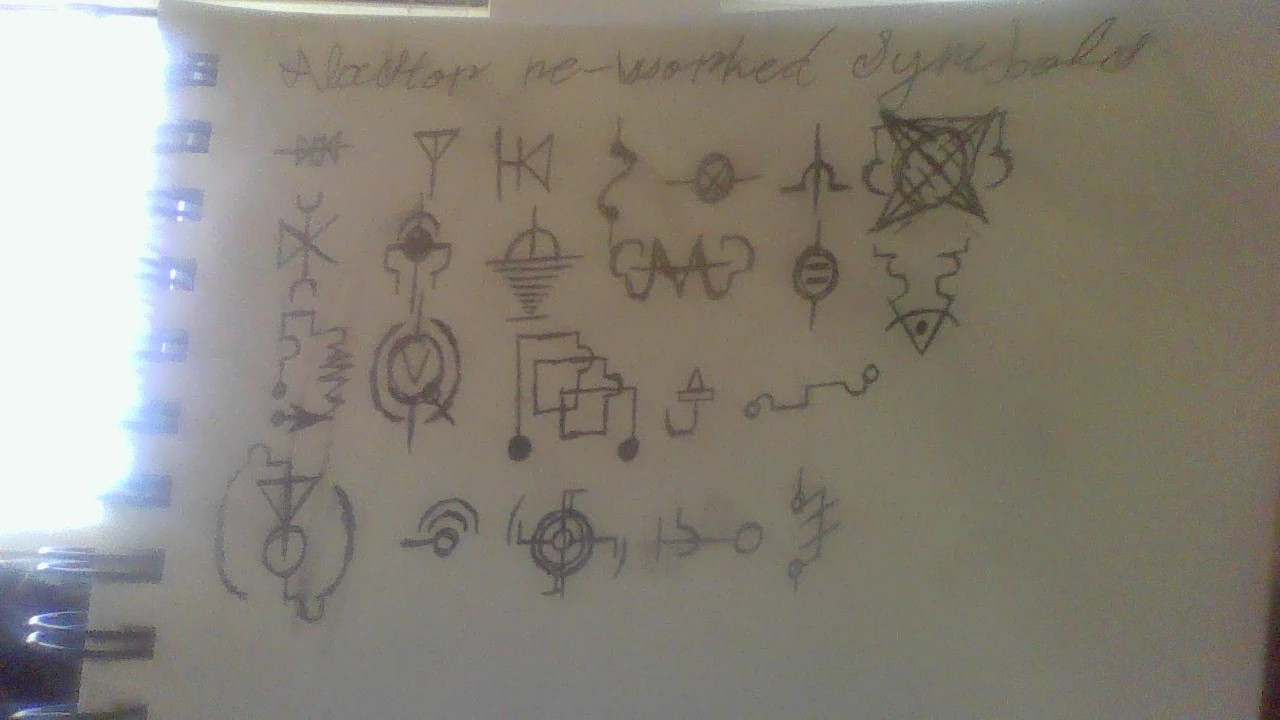 Some different Symbols I drew up for Alastor | Fandom