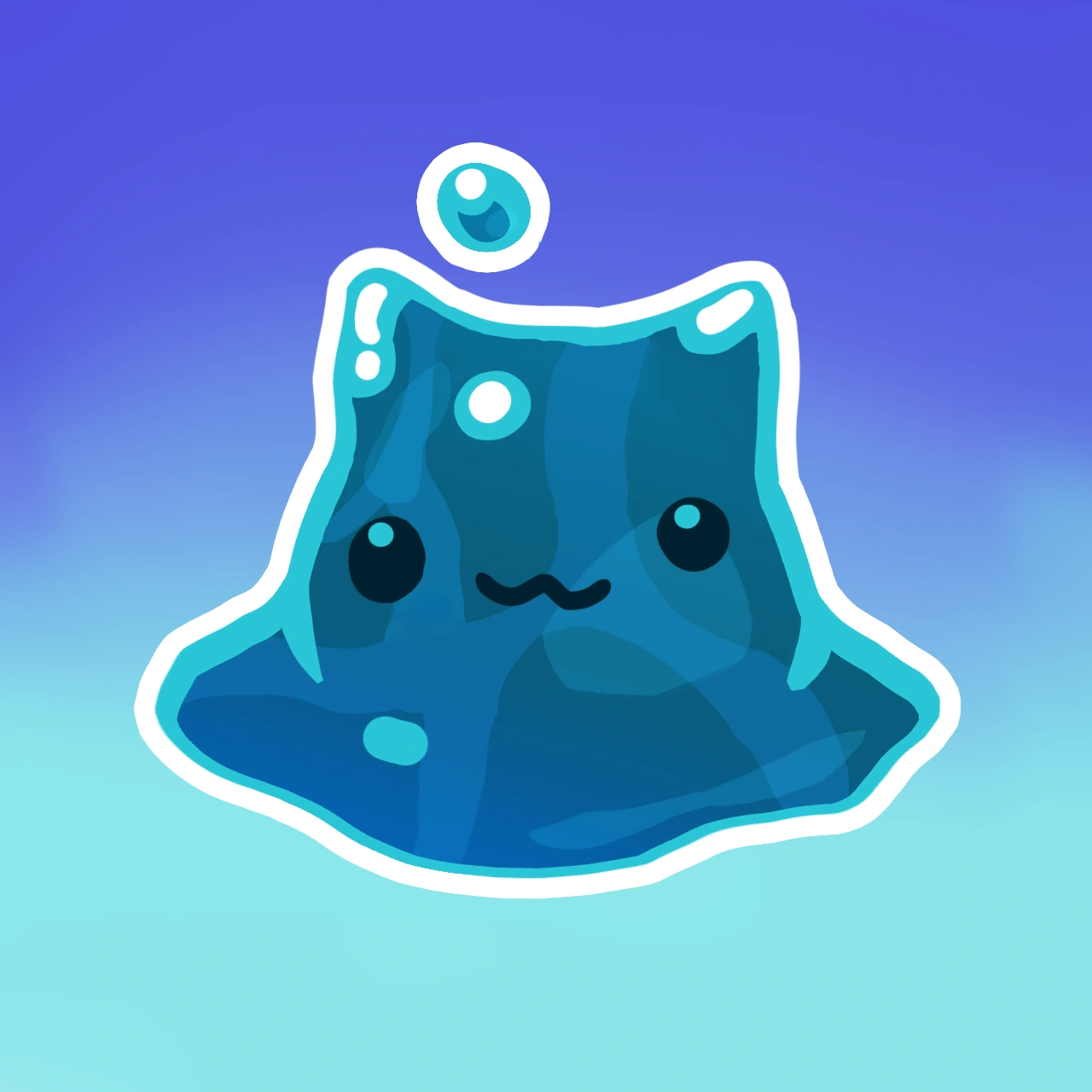 Drew my favourite slimes and mixed them together :D | Fandom