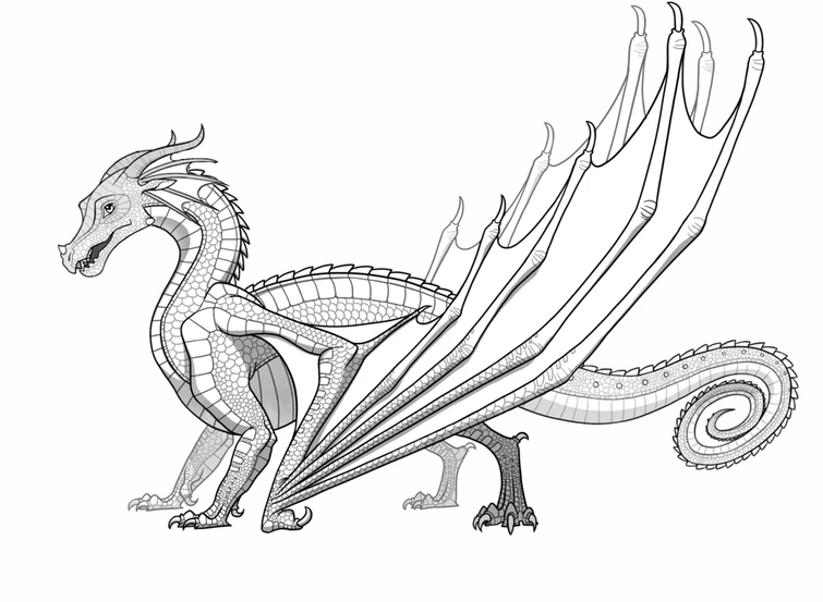 SkyWing RainWing hybrid | Fandom