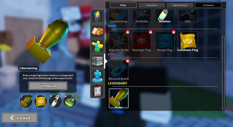 I got a nuke from the "IMCONSUMING" code on a level 9 account. | Fandom