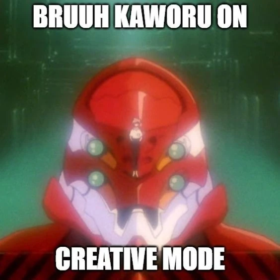 bruhhh kaworu on | Fandom