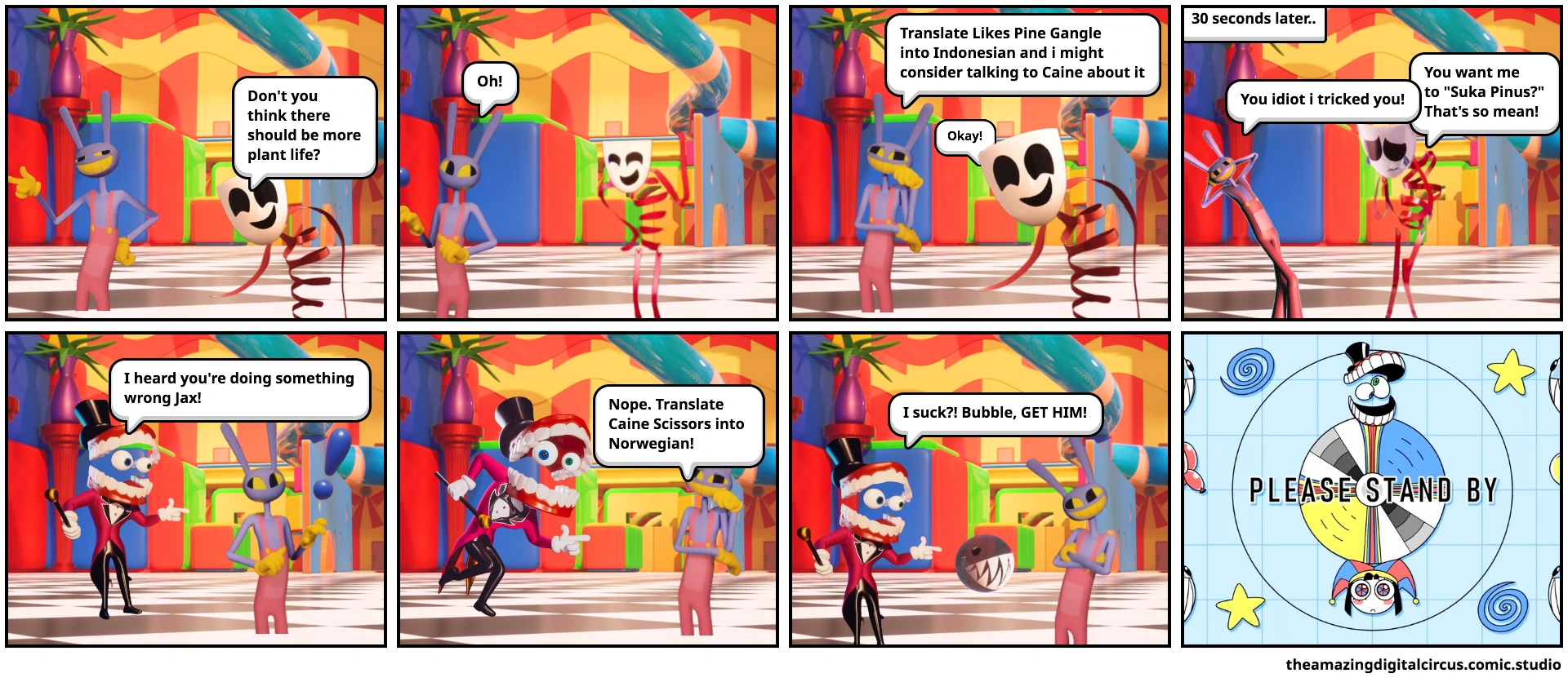 Jax learns the trolling of Google Translate (Comic) | Fandom