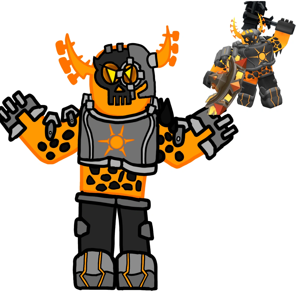 Molten Rework Drawing Progress🌋 | Fandom