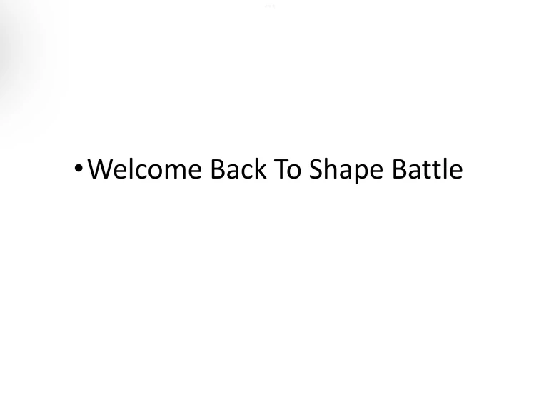 Shape Battle Viewer Voting Episode 2 | Fandom