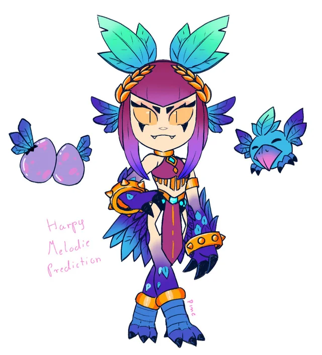 Harpy Melodie but better! | Fandom