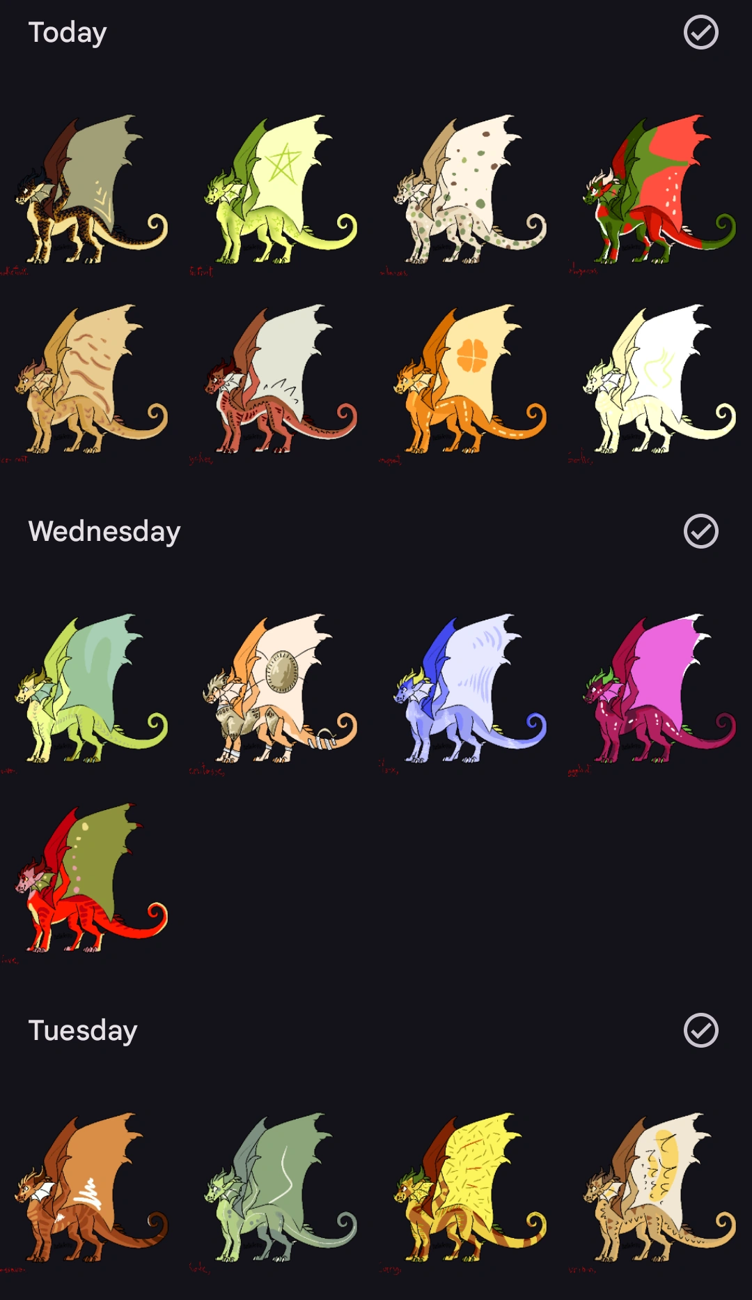 Various rainwing designs part 3 | Fandom