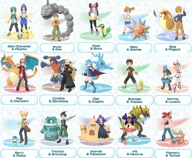 What trainer/Pokémon Sync Pair are you most excited to play as in ...