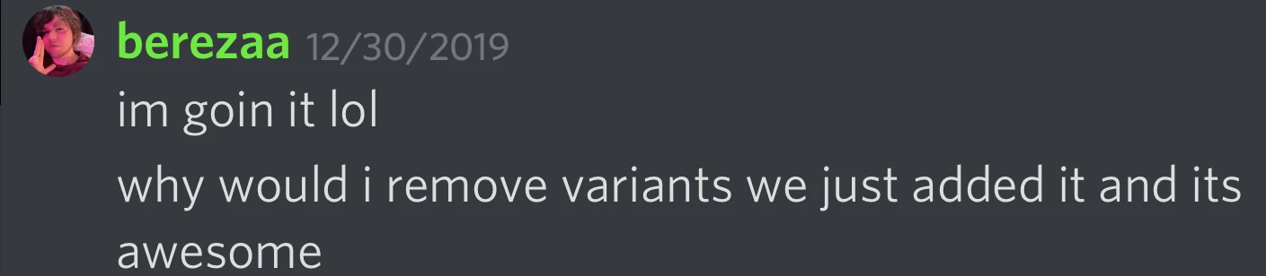 berezaa, you said it yourself, so why?...same for you, meta. | Fandom