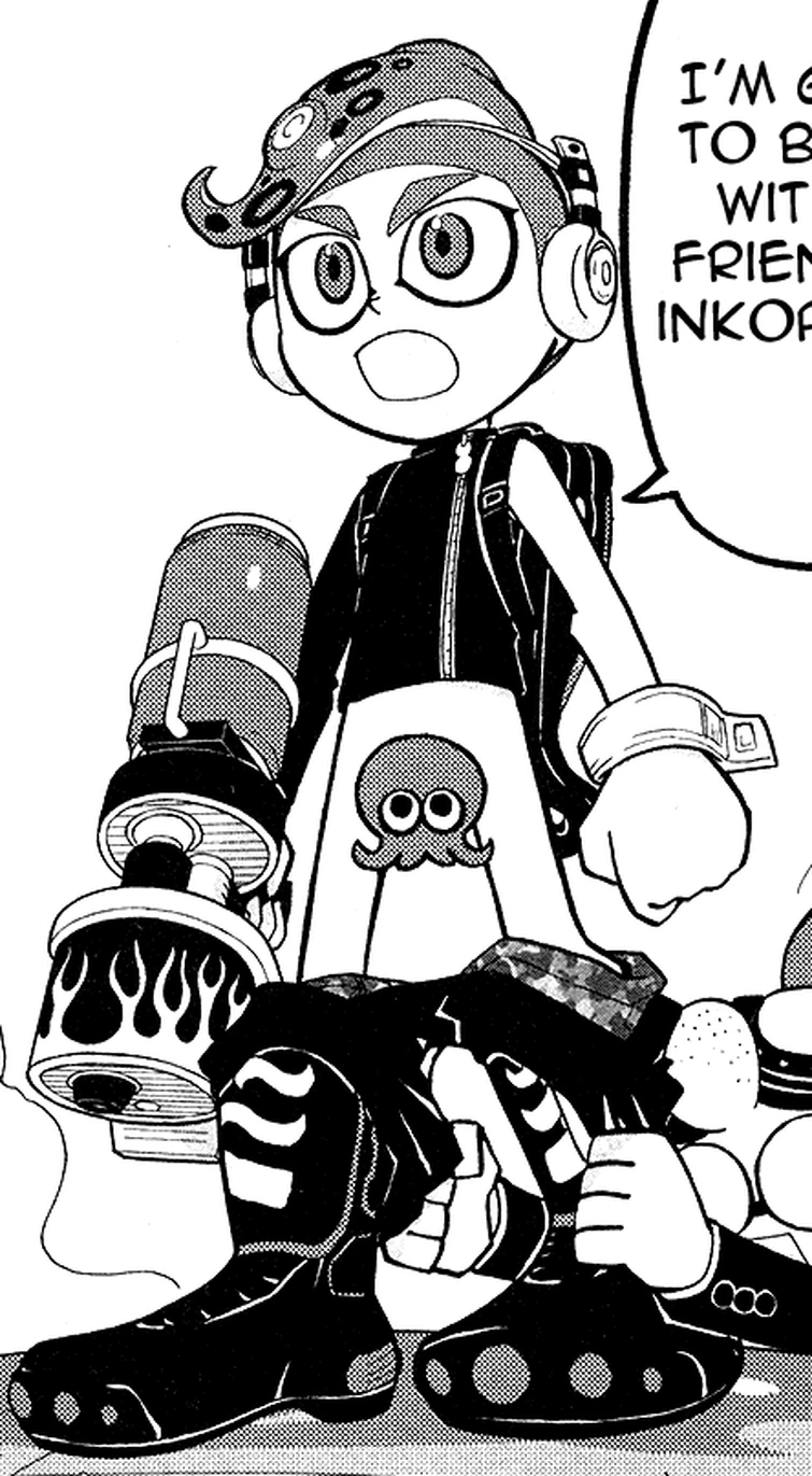 Splatoon manga no pants compilation | Fandom