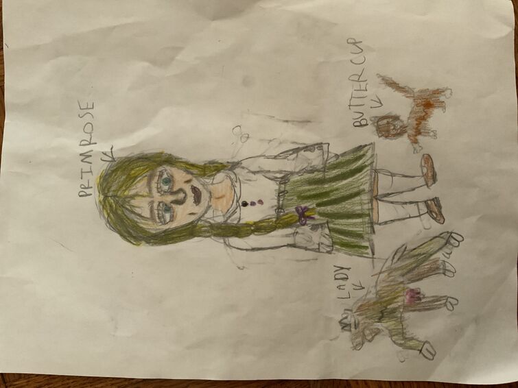 Prim, Lady and Buttercup drawing | Fandom