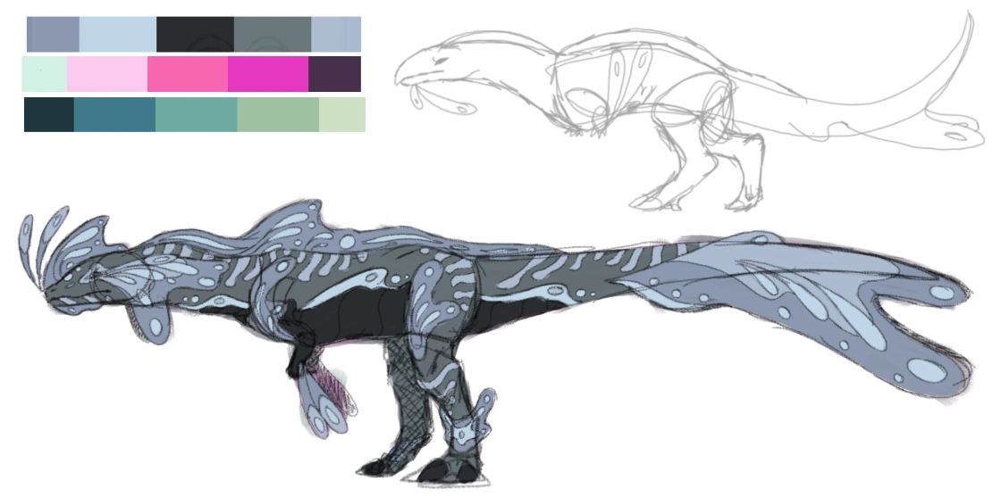 Fan Creature Sketch!! I'm proud of how much I've improved :D | Fandom
