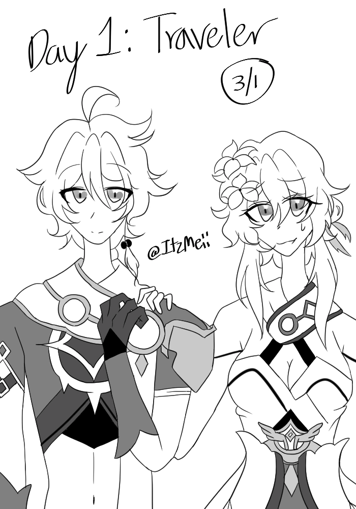 genshin march art challenge i made | Fandom