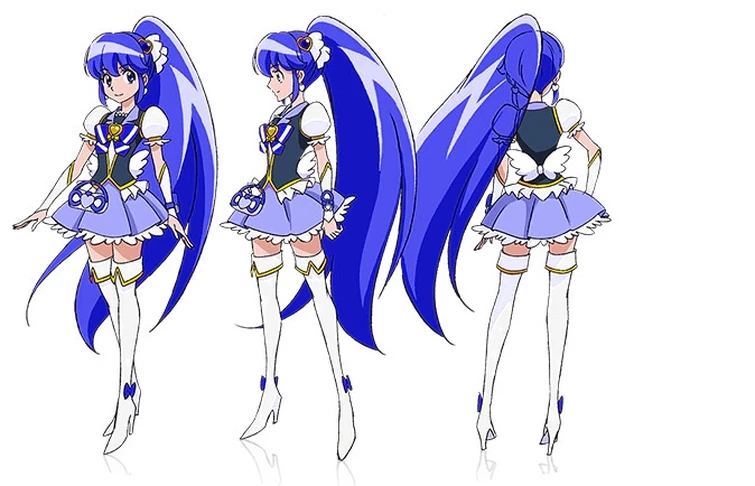 All of the pink cures but BLUE!? | Fandom