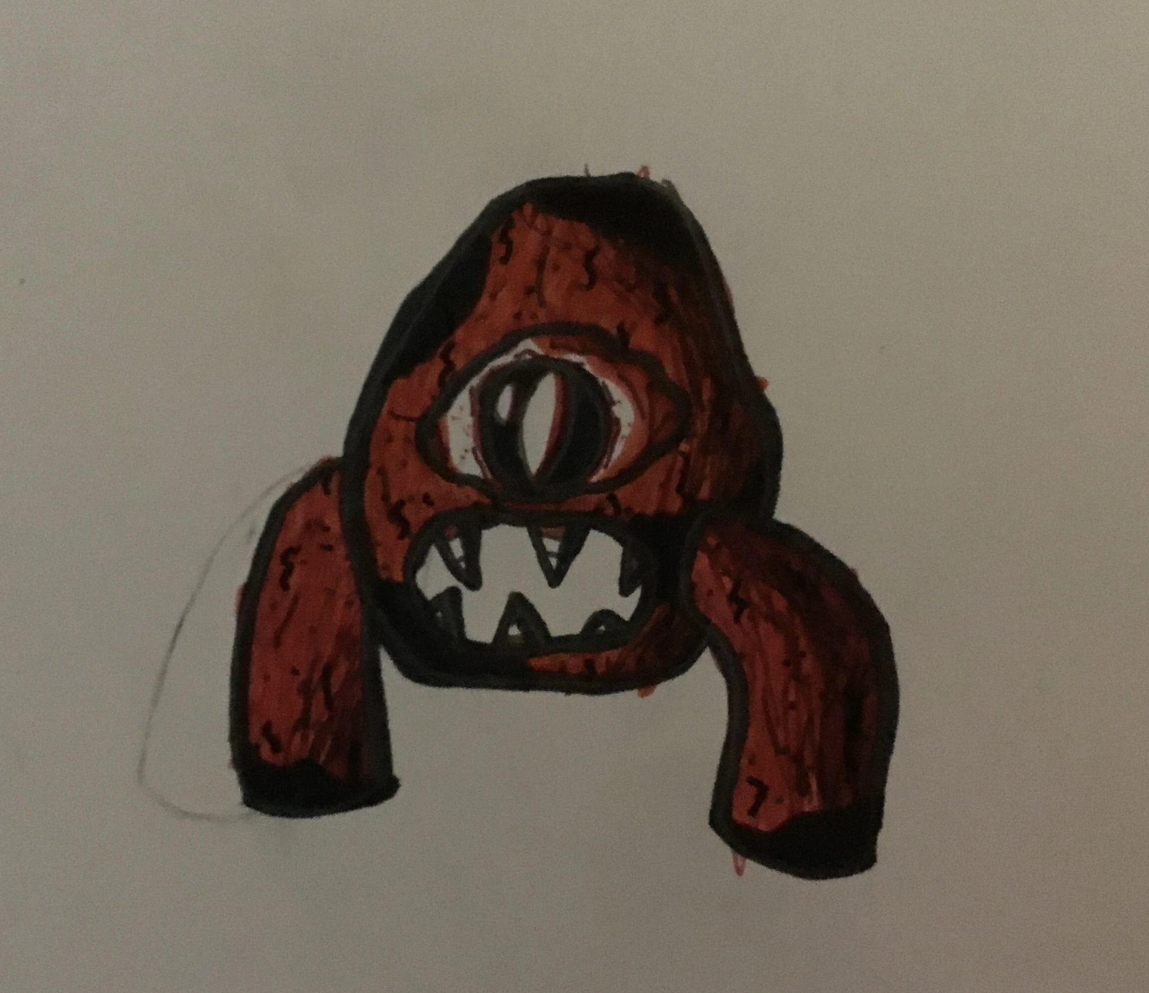 You guys wanted me to draw Cursed A. So here he is! | Fandom