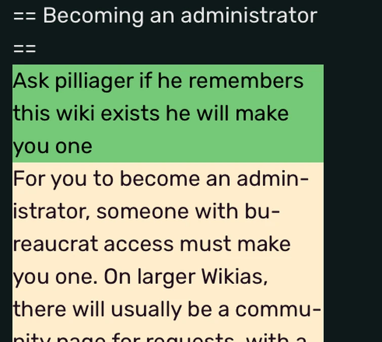 This should NOT be the new way how to get admin | Fandom