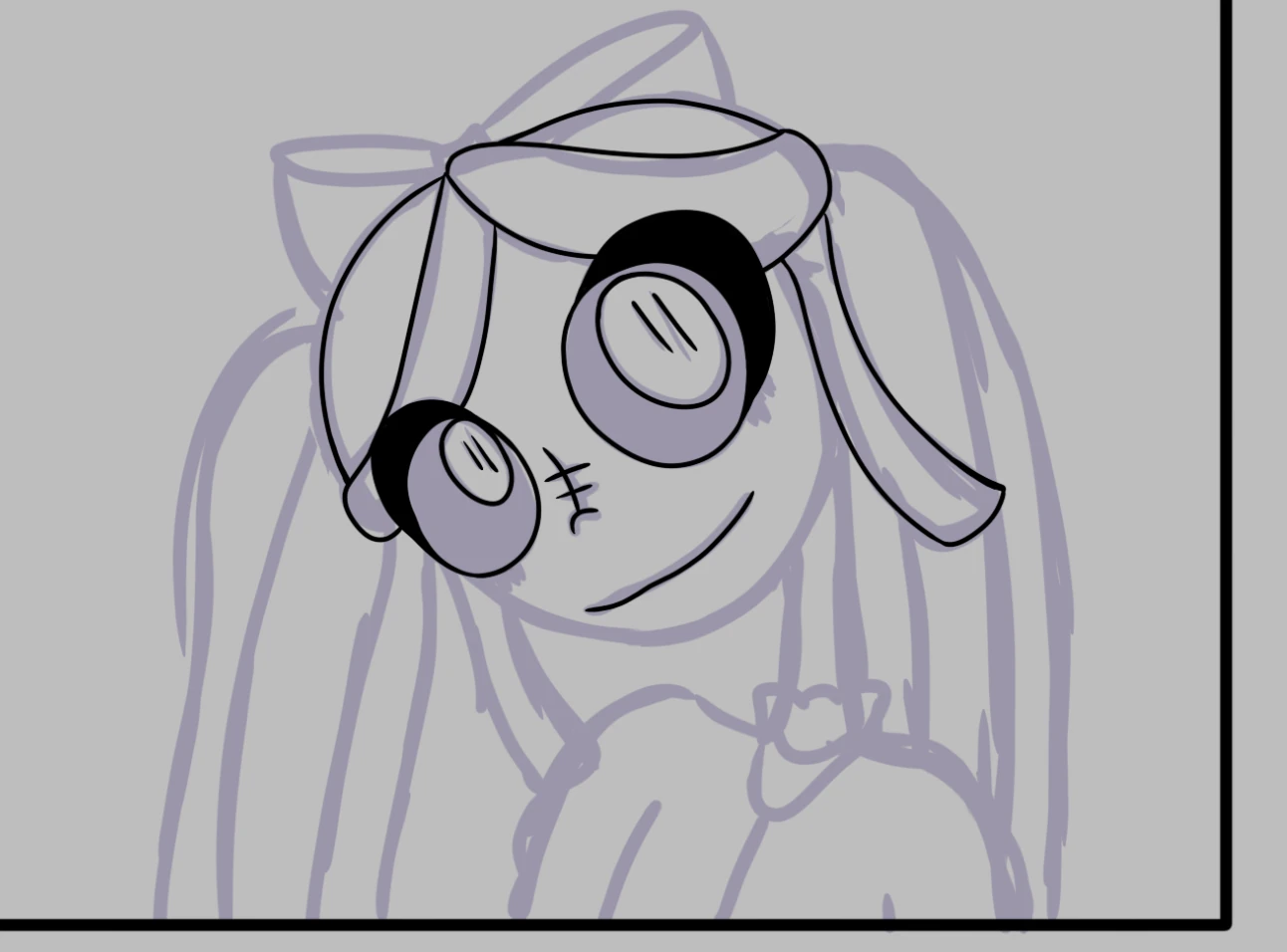 Finally learning how to draw yarn hair | Fandom