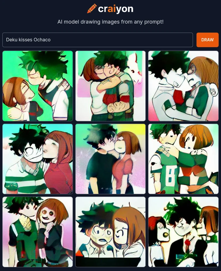 IzuOcha Fanart done by AI | Fandom