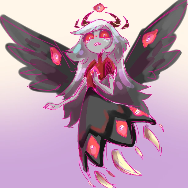 i was bored so i drew emily but fi she was a demon instead | Fandom