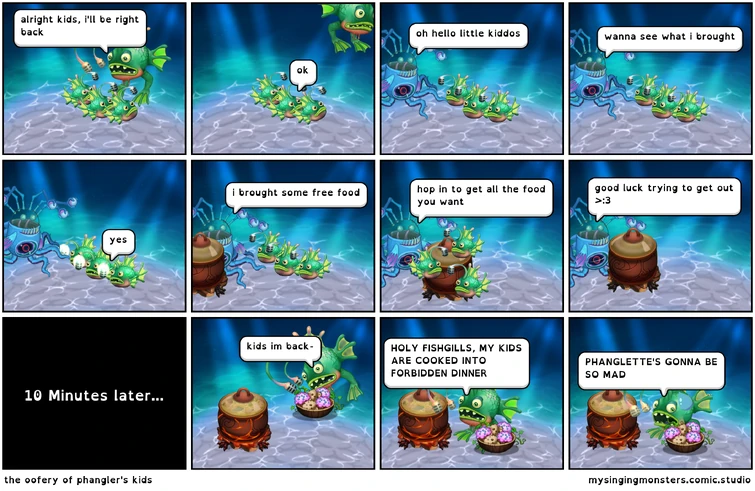 msm comic: the oofery of phangler's kids | Fandom