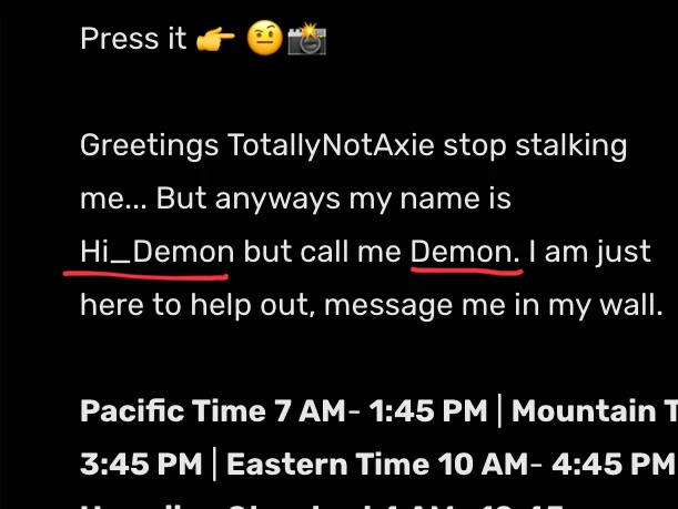 Huhh, come on Hi_Demon.. | Fandom