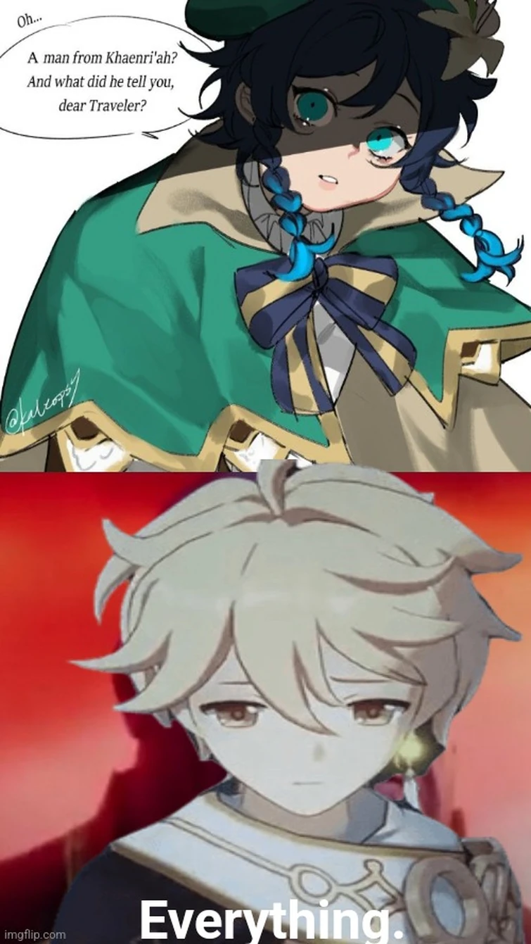 Aether during the aftermath of 1.4 archon quest | Fandom