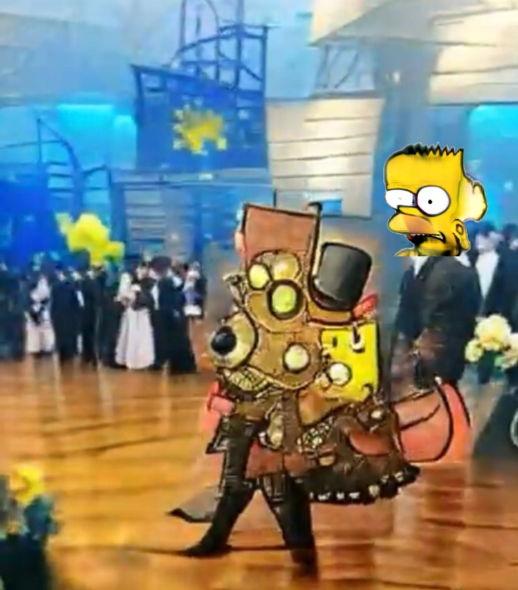 steampunk spongebob goes to prom with fucked up homer simpson | Fandom