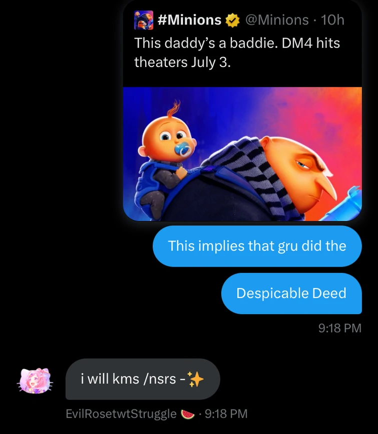 Despicable Deed | Fandom