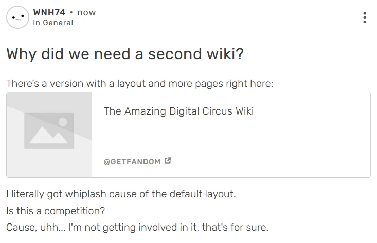 Weird TADC wiki I found | Fandom