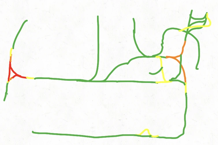 Scr map represented by traffic | Fandom