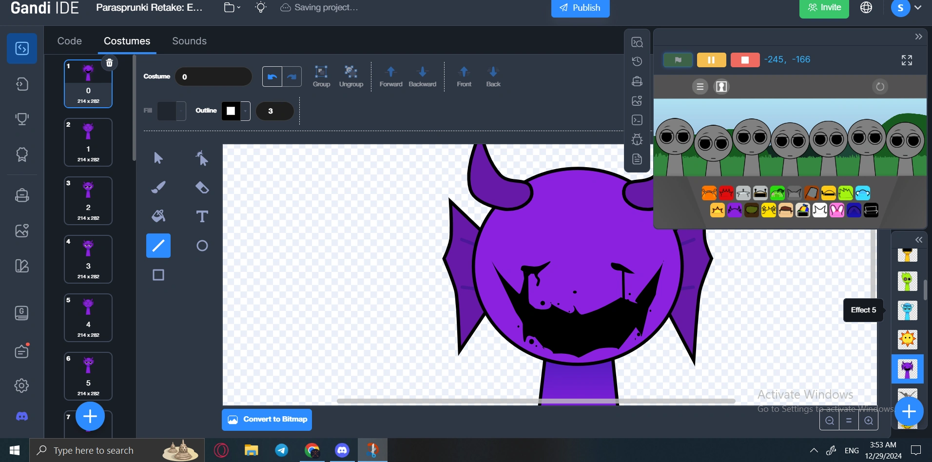 PLEASE RATE THIS DURPLE PARASPRUNKI RETAKE DESIGN IM SO DESPERATE | Fandom
