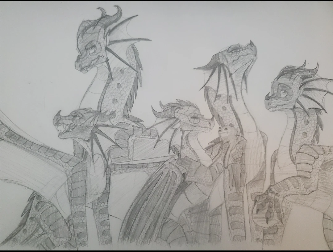 Silly Little Doodles: Day 78 - The Ex-Rainwing Queens | Fandom