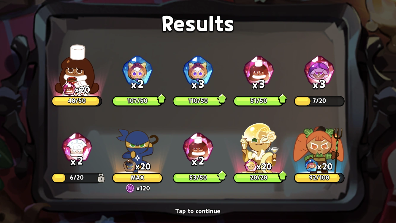 All of a sudden CRK is giving me epics and I don’t know how to feel ...