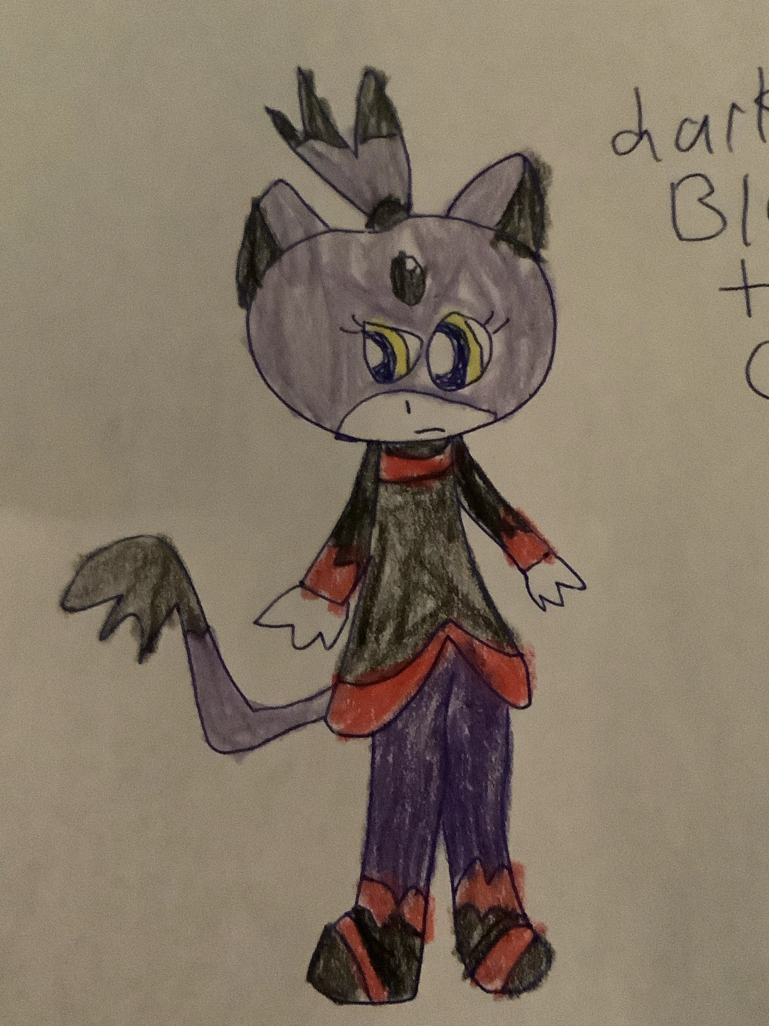 Dark blaze the cat | Fandom
