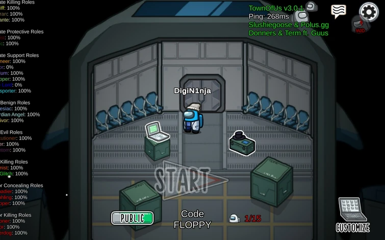 Mod Lobby codes are weird... | Fandom