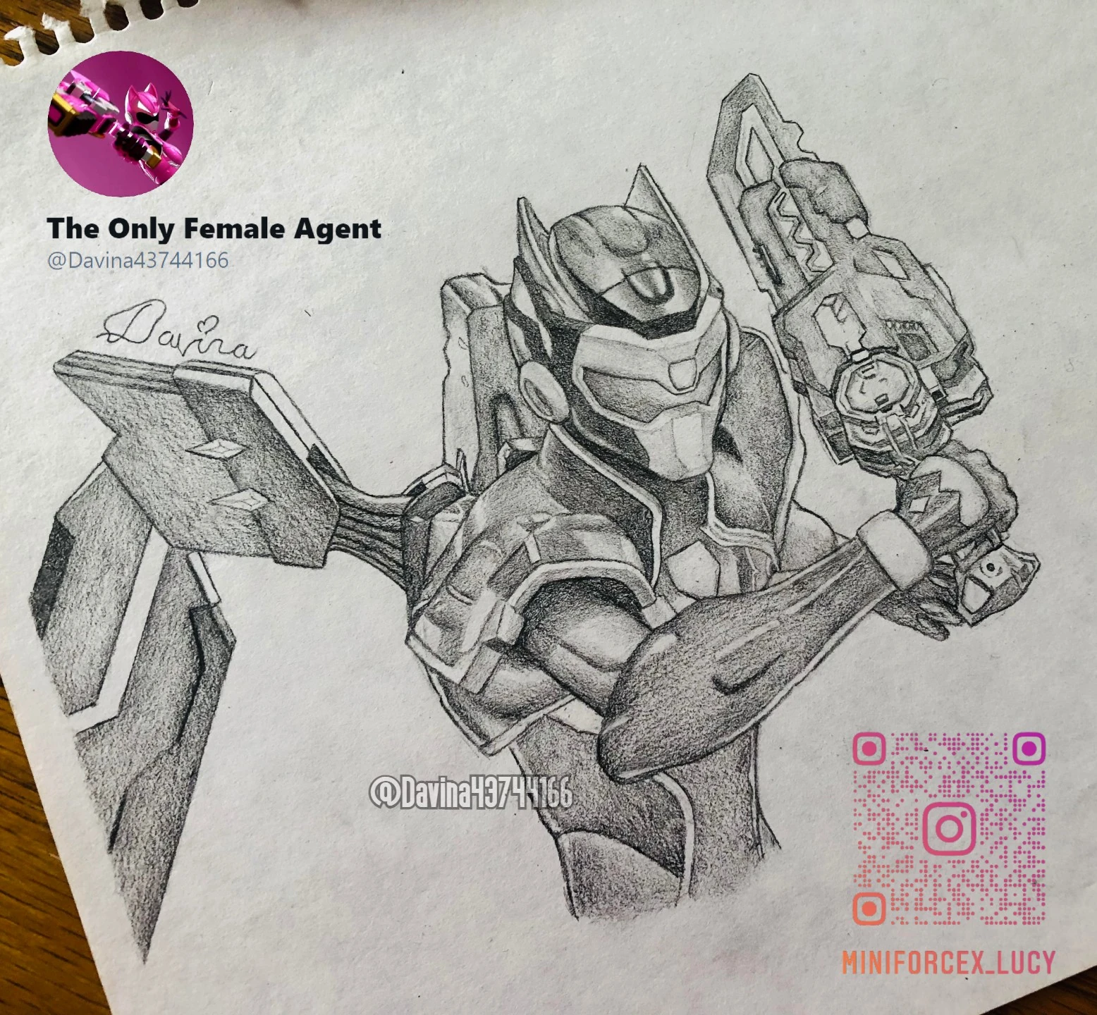 My new drawing of Ray from Super Dino Power! Any thoughts or feedback ...