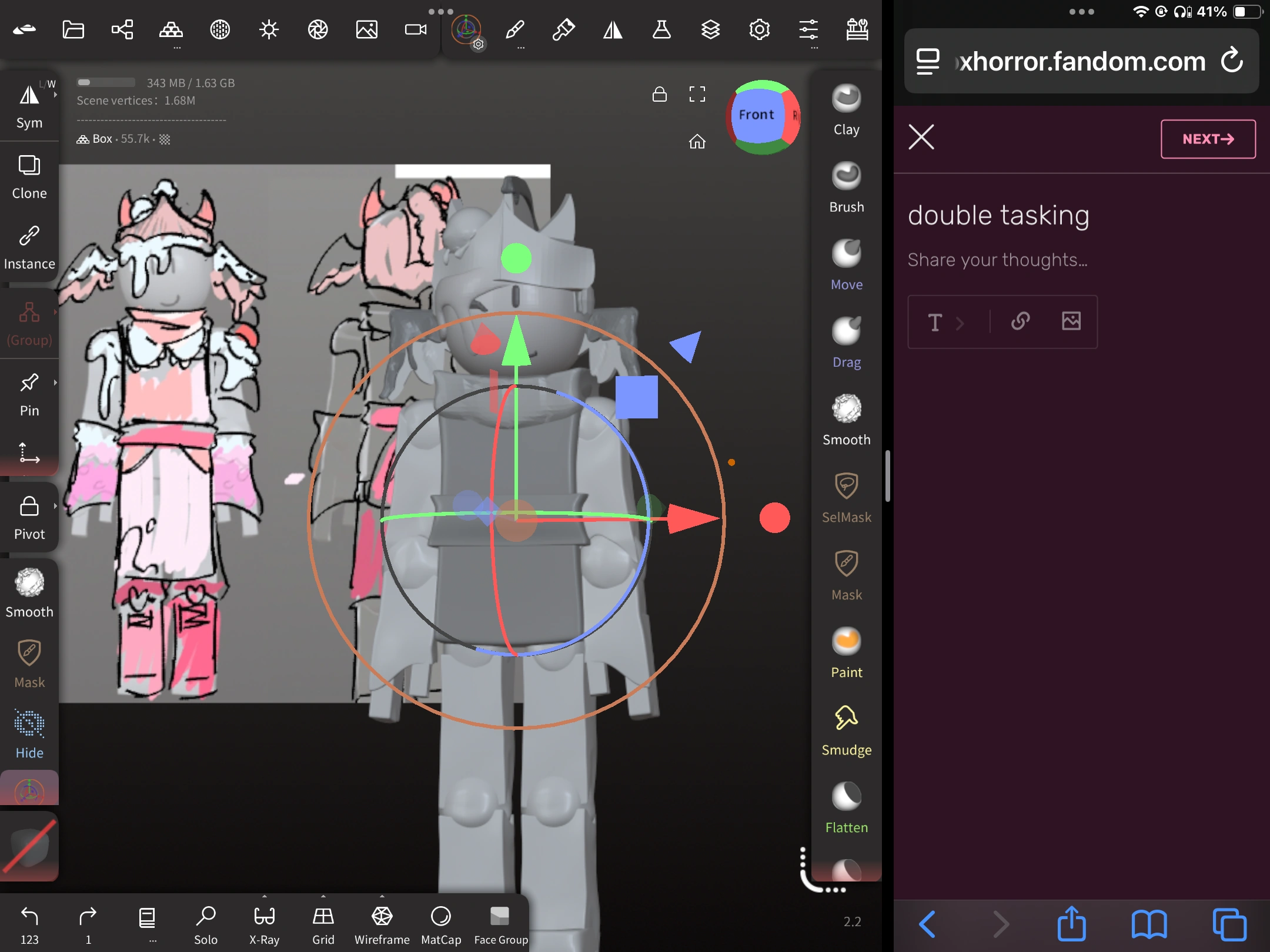 double tasking | Fandom